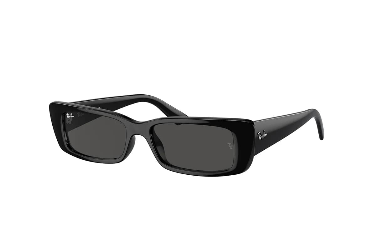 Occhiali da sole Ray Ban Teru RB4425 rettangolari nero