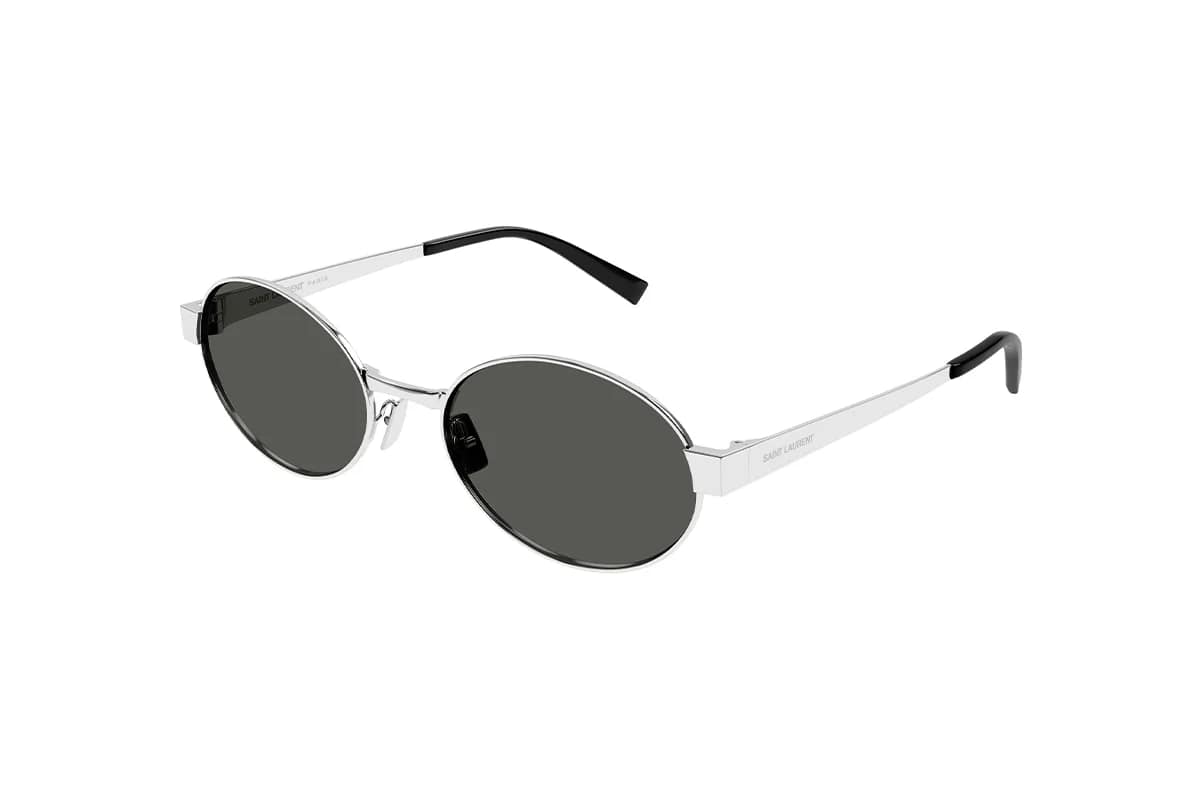 Occhiali da sole Saint Laurent SL 692 004 gold brown ovali