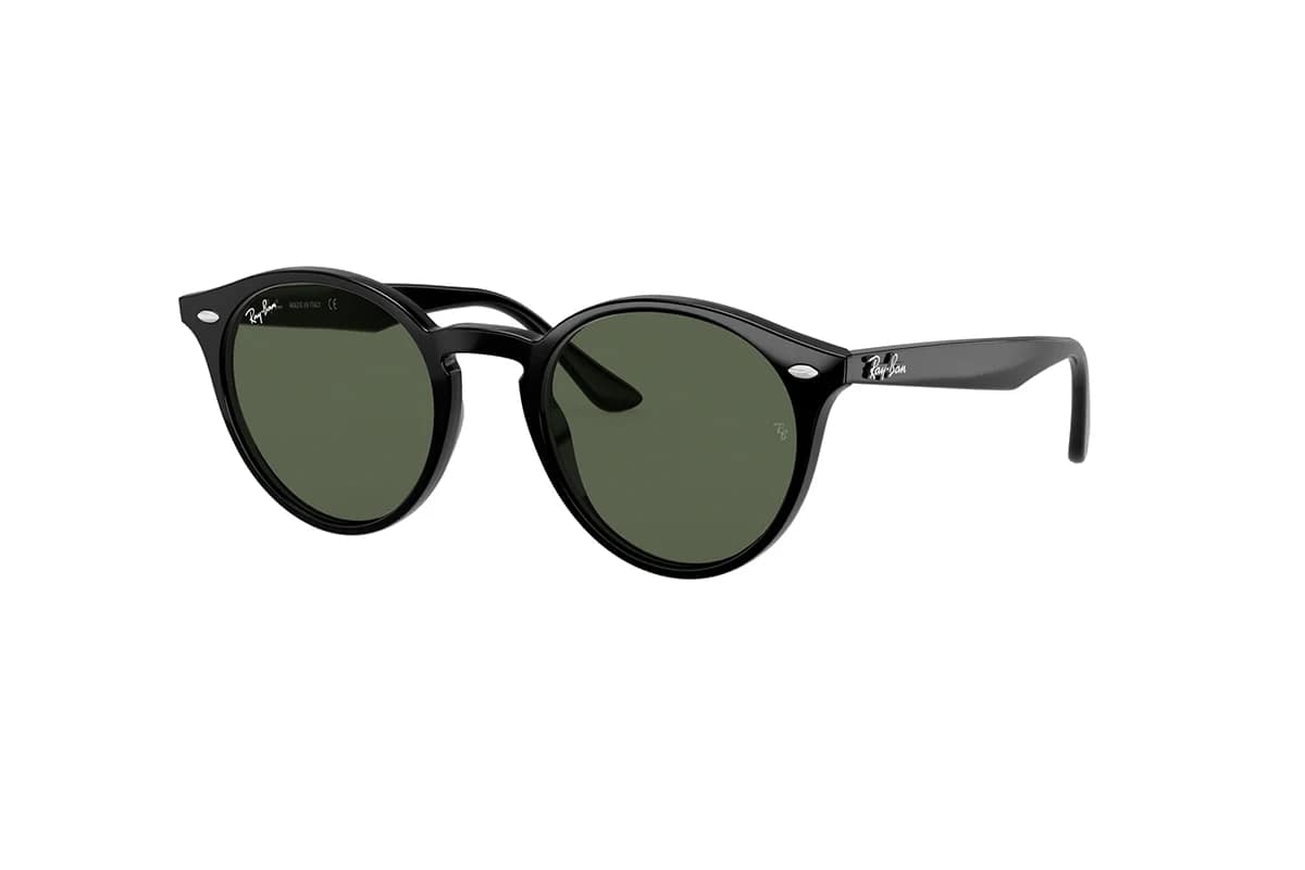 Occhiali da sole Ray Ban RB2180 rotondi nero